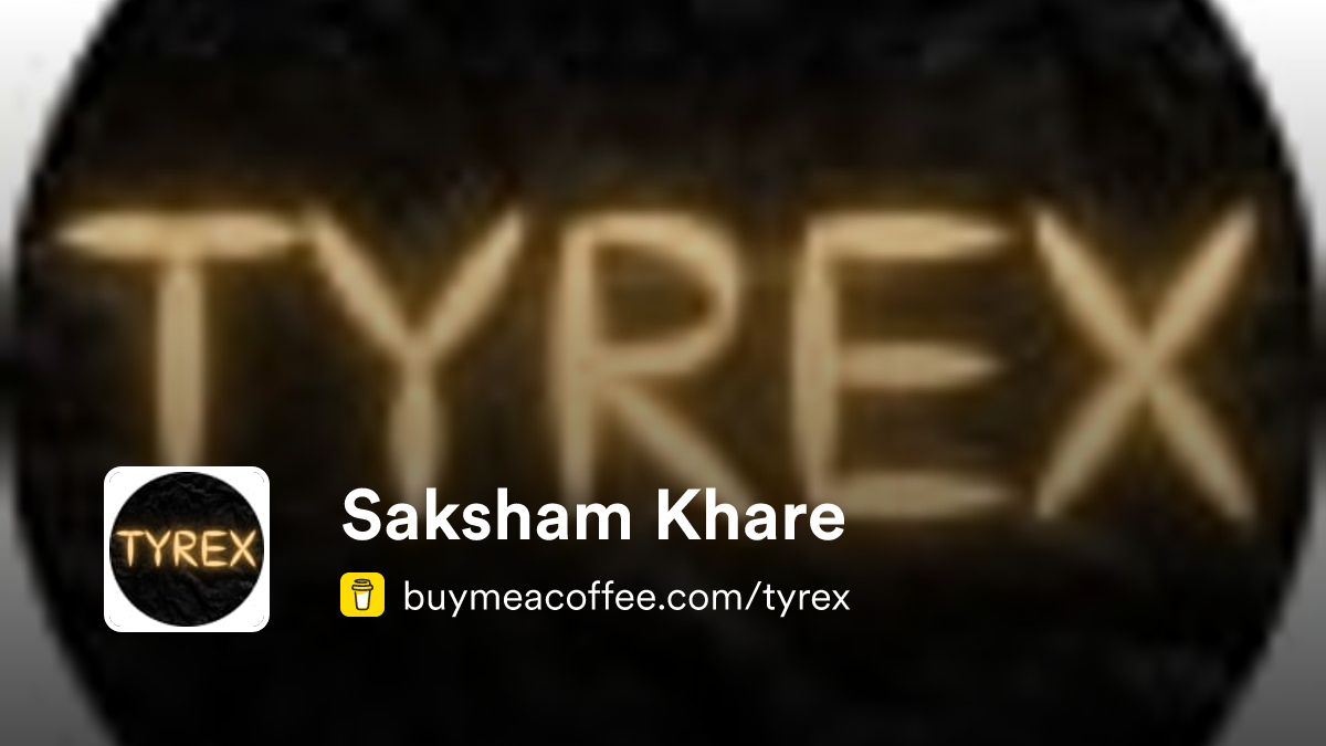 Saksham Khare - Buymeacoffee
