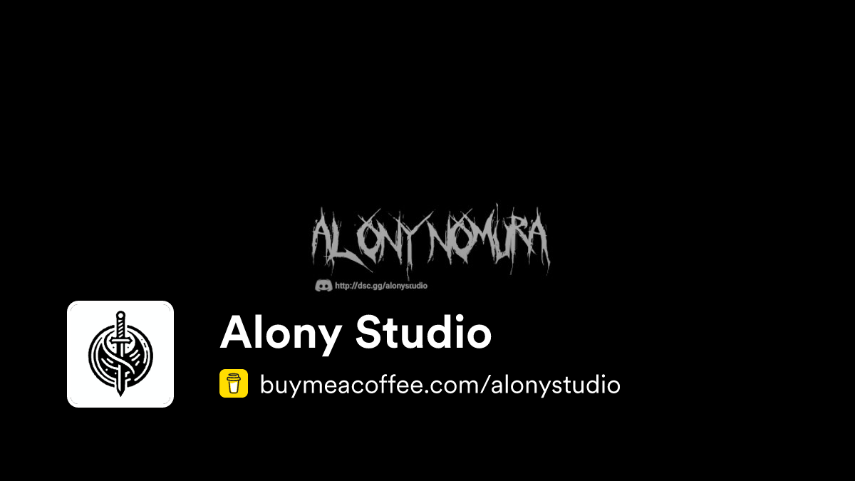 Alony Studio - Buymeacoffee