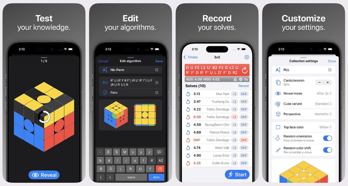 App Store Screenshots — Cuber - Buymeacoffee