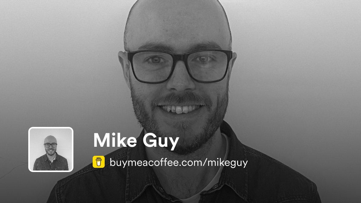 Mike Guy - Buymeacoffee