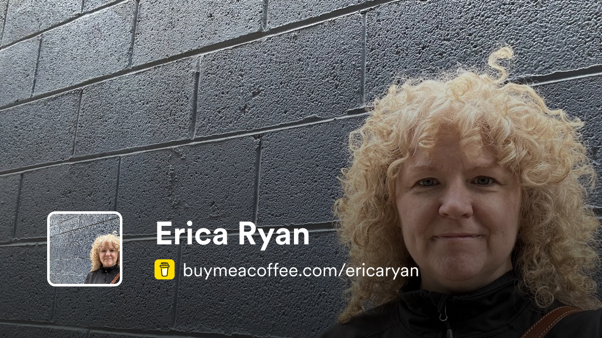 Erica Ryan - Buymeacoffee