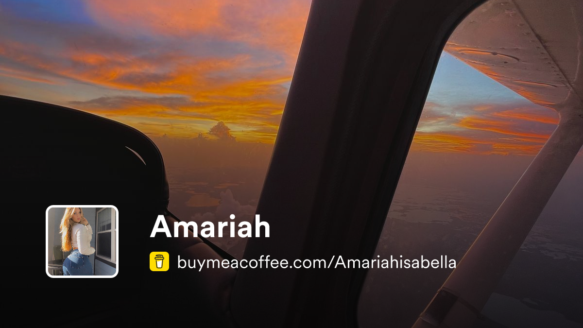 Amariah - Buymeacoffee