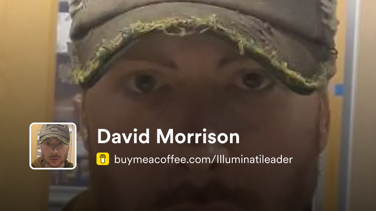 David Morrison - Buymeacoffee