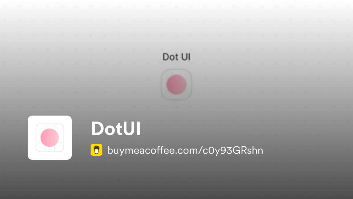 Gallery | DotUI - Buymeacoffee