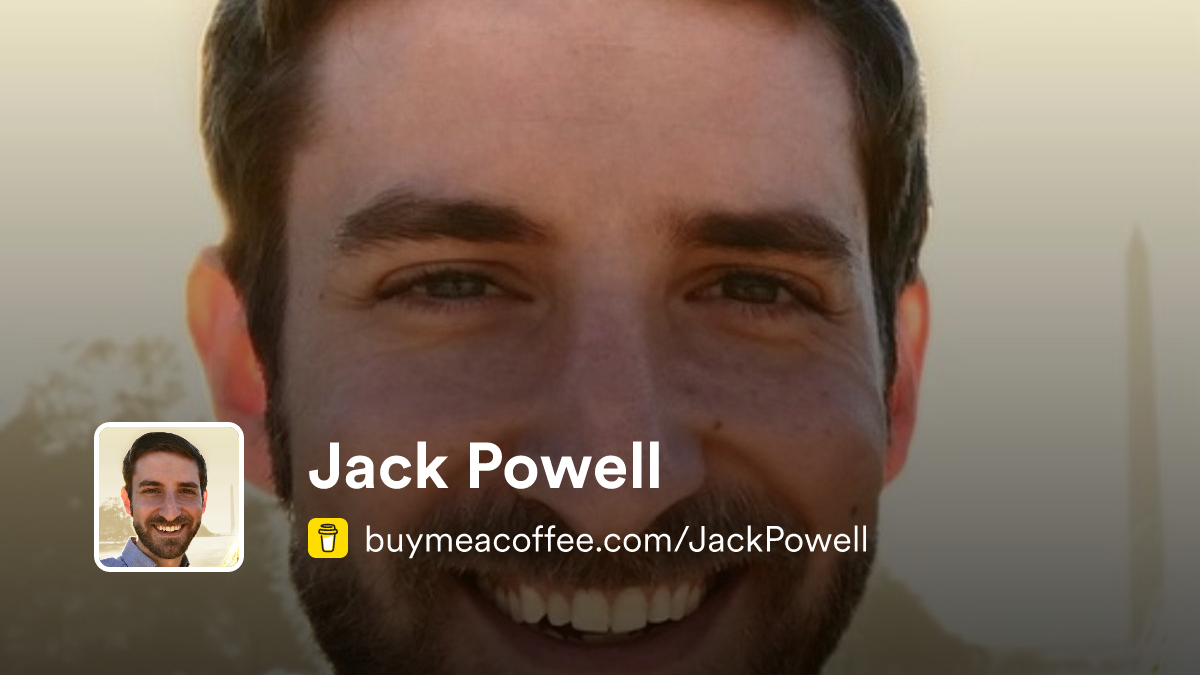 Jack Powell - Buymeacoffee