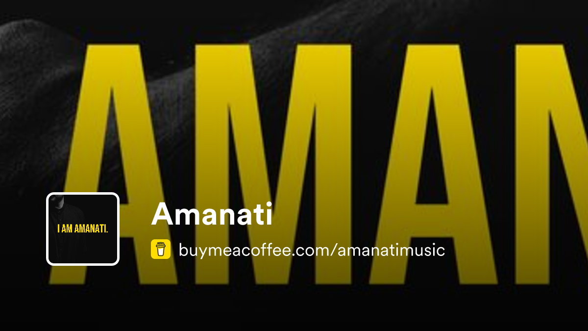 Amanati is producing Exotic Electronic Music - Buymeacoffee
