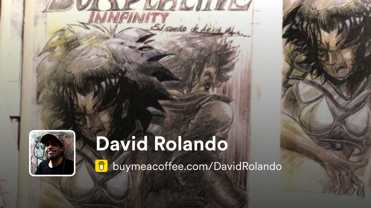 David Rolando is Dibujos, retratos y comics. - Buymeacoffee