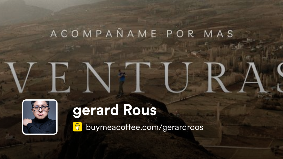 gerard Rous - Buymeacoffee