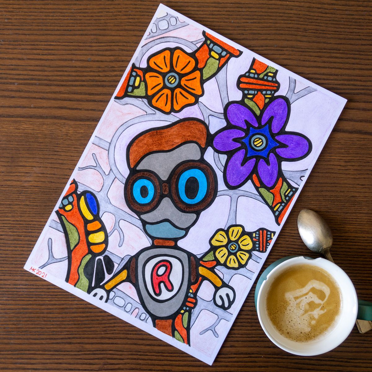 Flower Bot — Martin - Buymeacoffee