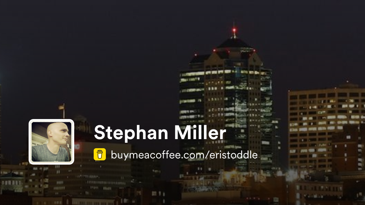 Stephan Miller - Buymeacoffee