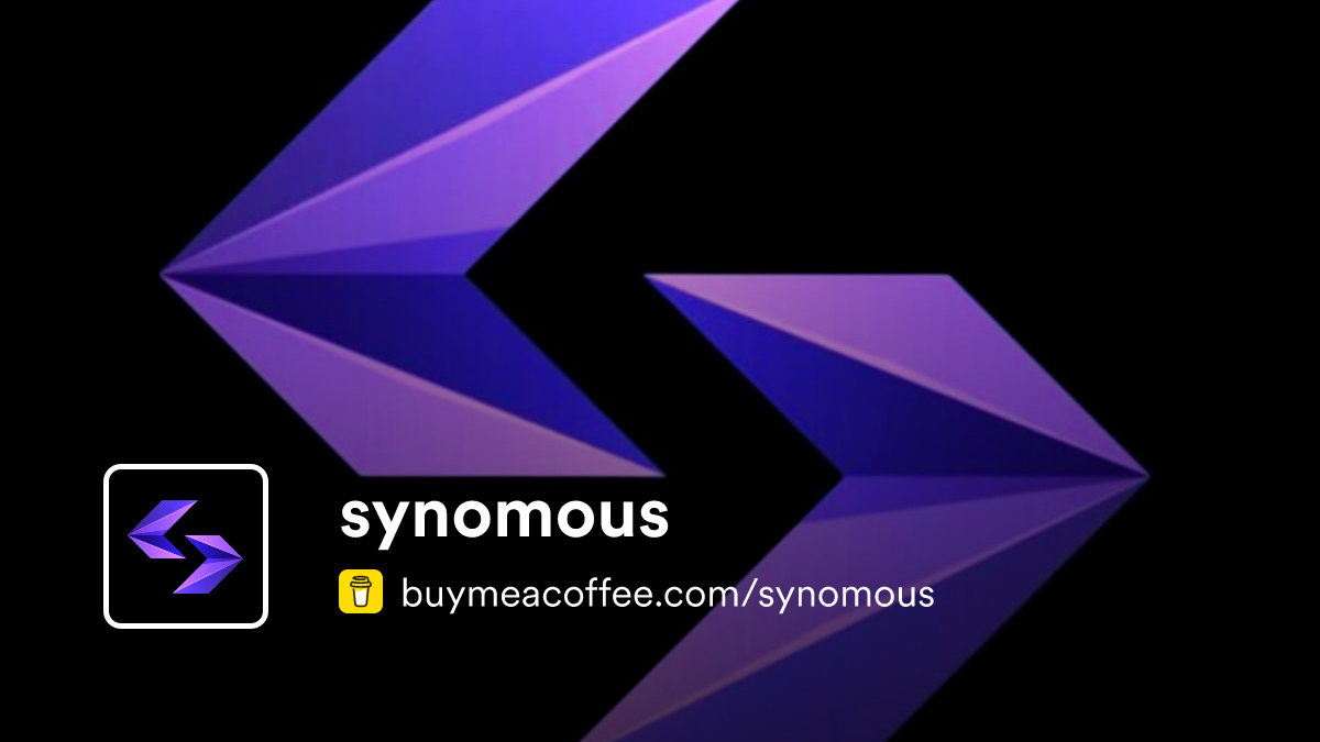 Extras | synomous - Buymeacoffee