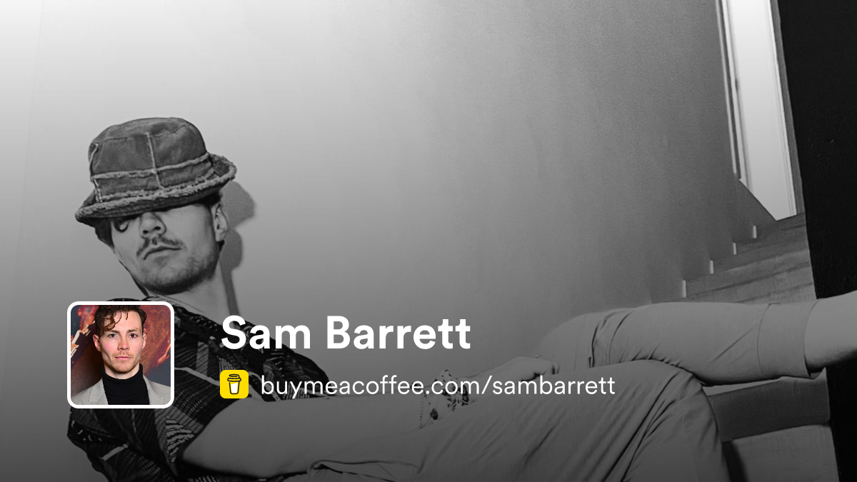 Sam Barrett - Buymeacoffee