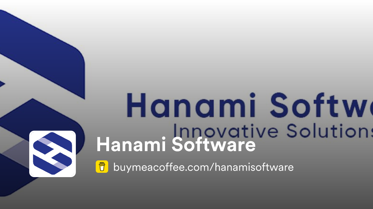 Hanami Software - Buymeacoffee
