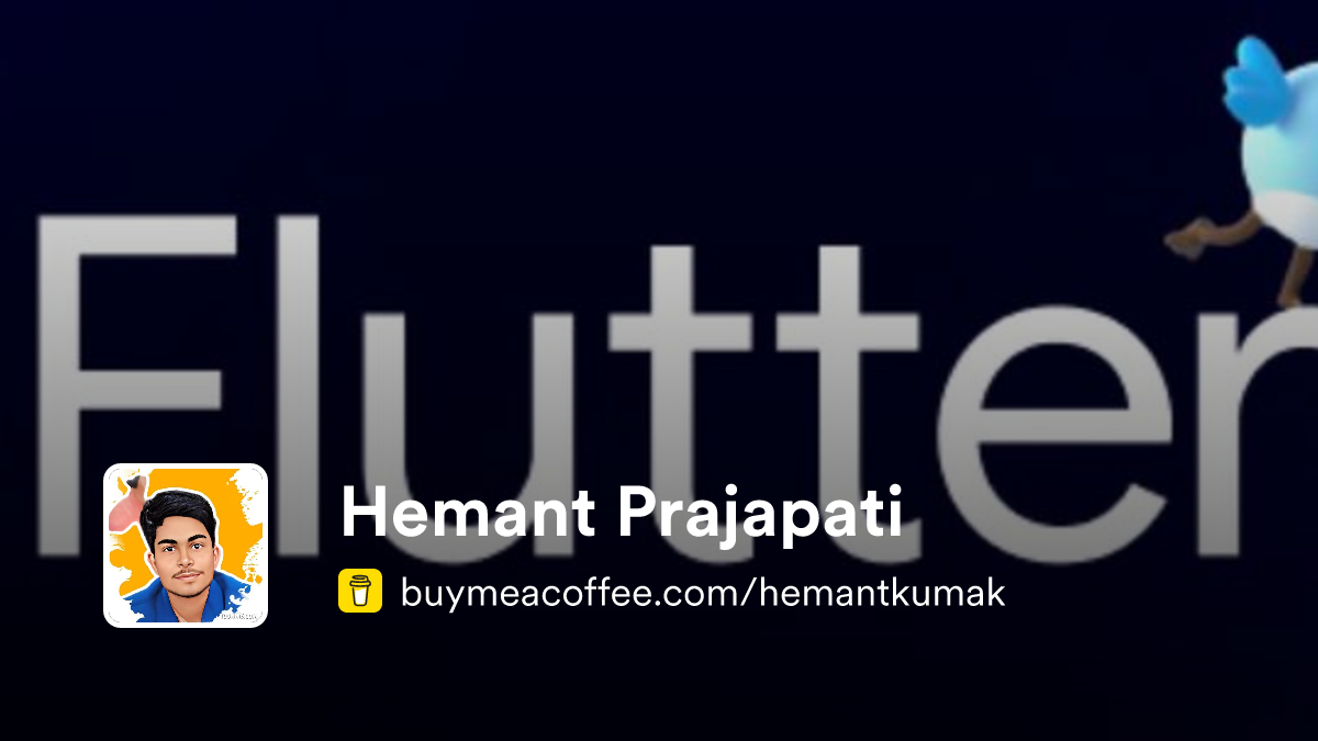 Hemant Prajapati - Buymeacoffee