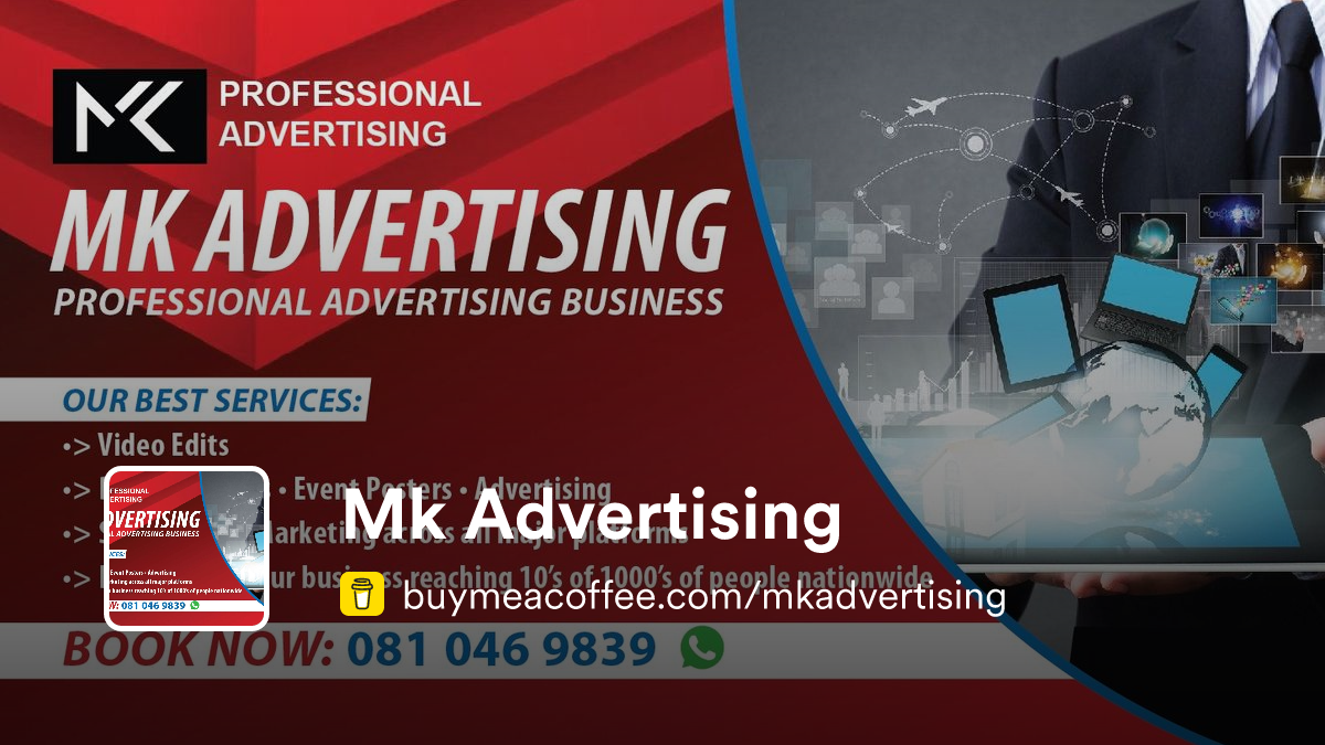 Mk Advertising - Buymeacoffee