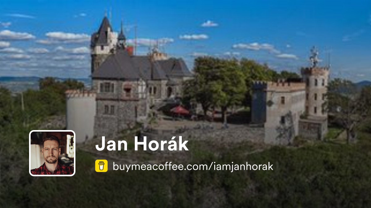Jan Horák - Buymeacoffee