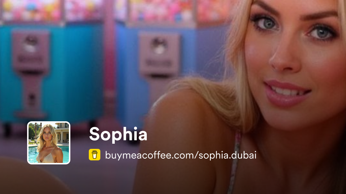 Sophia is creating a vibrant world of fun and flirtation on Instagram! 🌟 - Buymeacoffee