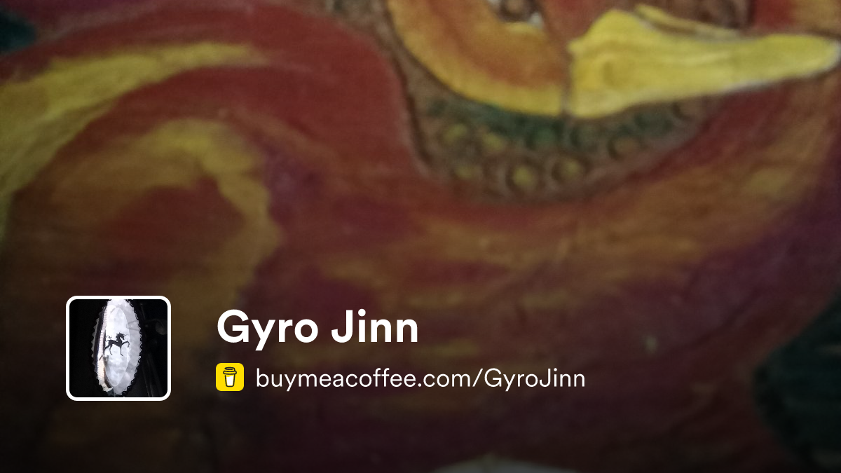 Gyro Jinn - Buymeacoffee