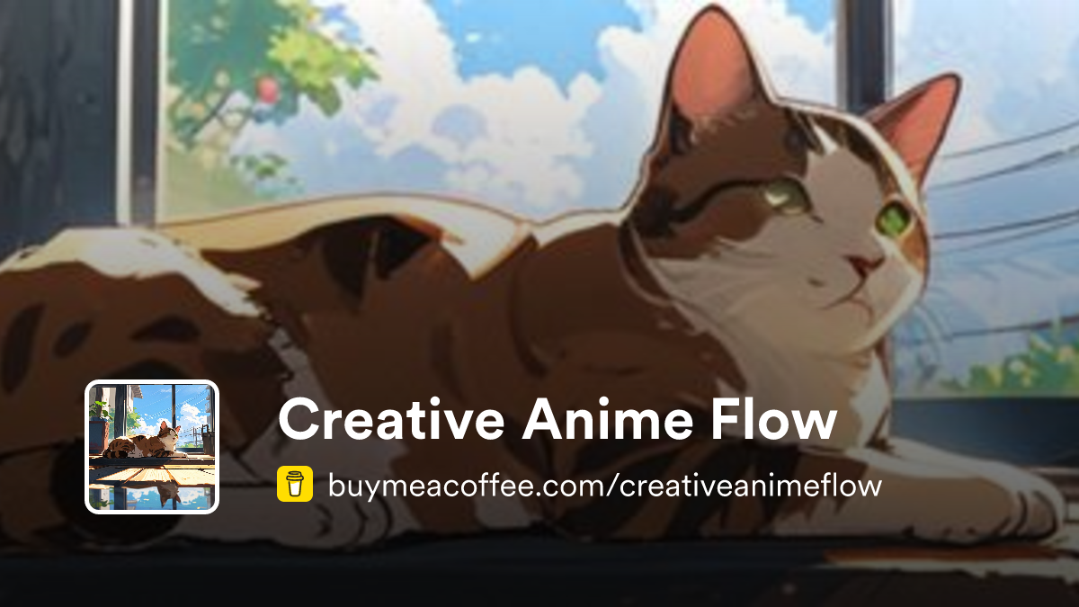 Creative Anime Flow - Buymeacoffee