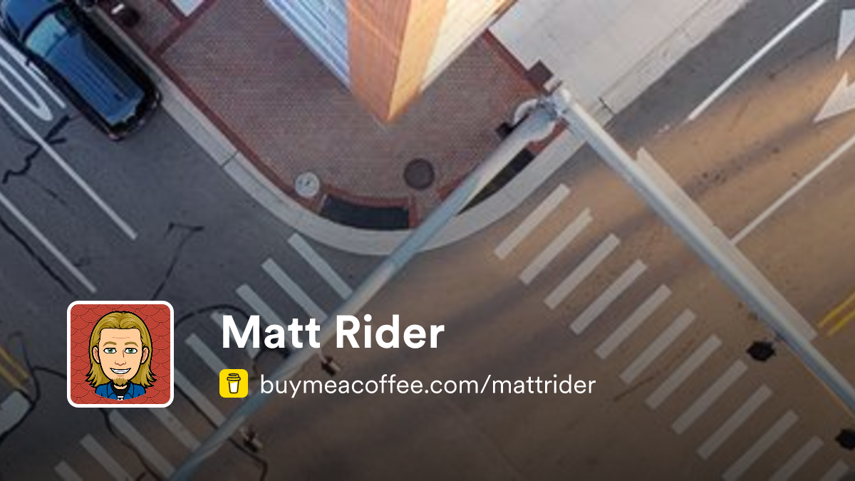 Matt Rider - Buymeacoffee