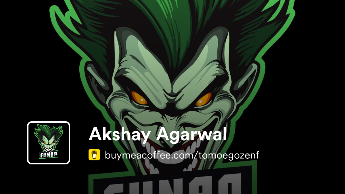 Akshay Agarwal - Buymeacoffee