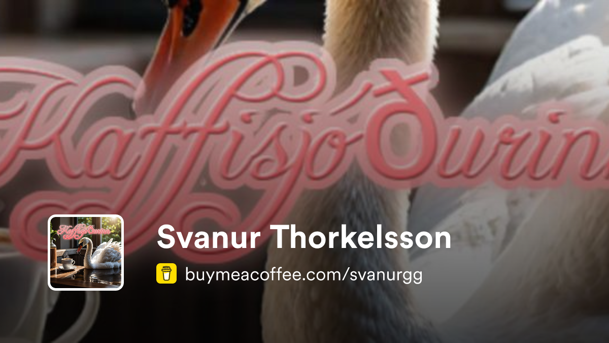 Svanur Thorkelsson is Alþýðufræði - Buymeacoffee