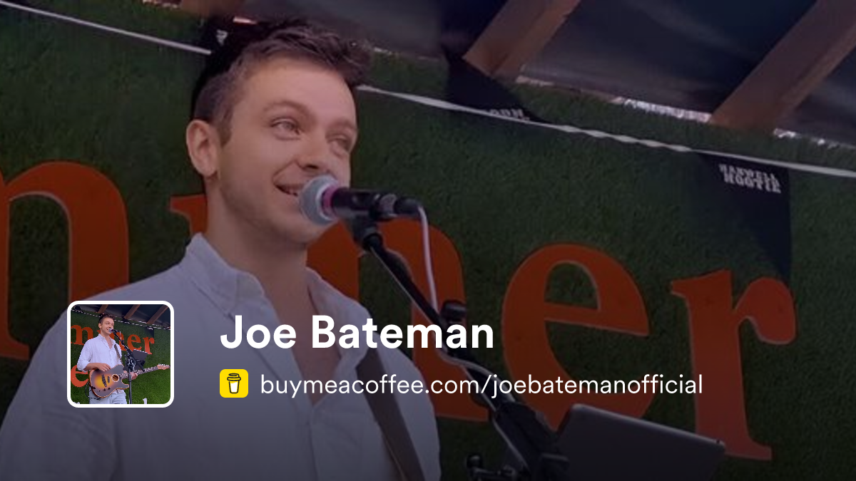 Joe Bateman - Buymeacoffee