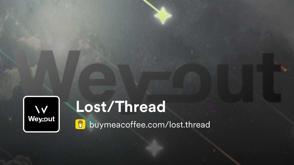 Lost/Thread - Buymeacoffee