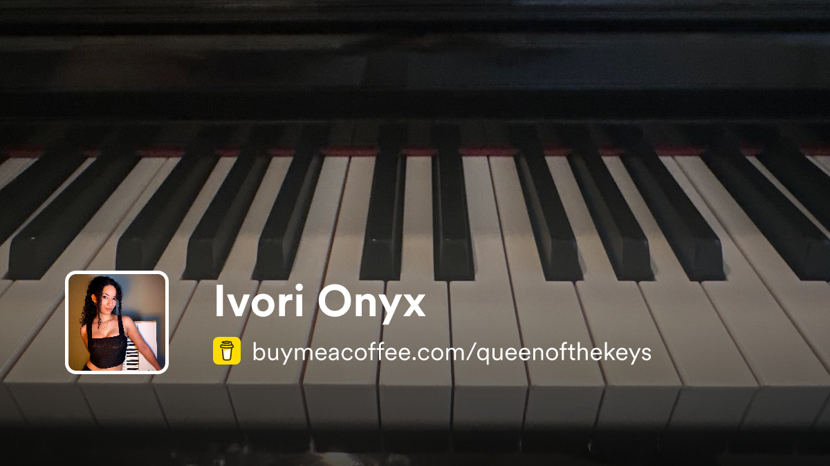 Ivori Onyx - Buymeacoffee
