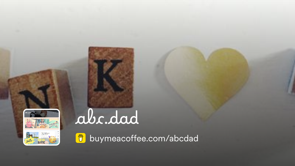 abc.dad is A blog to help parents and property investors - Buymeacoffee