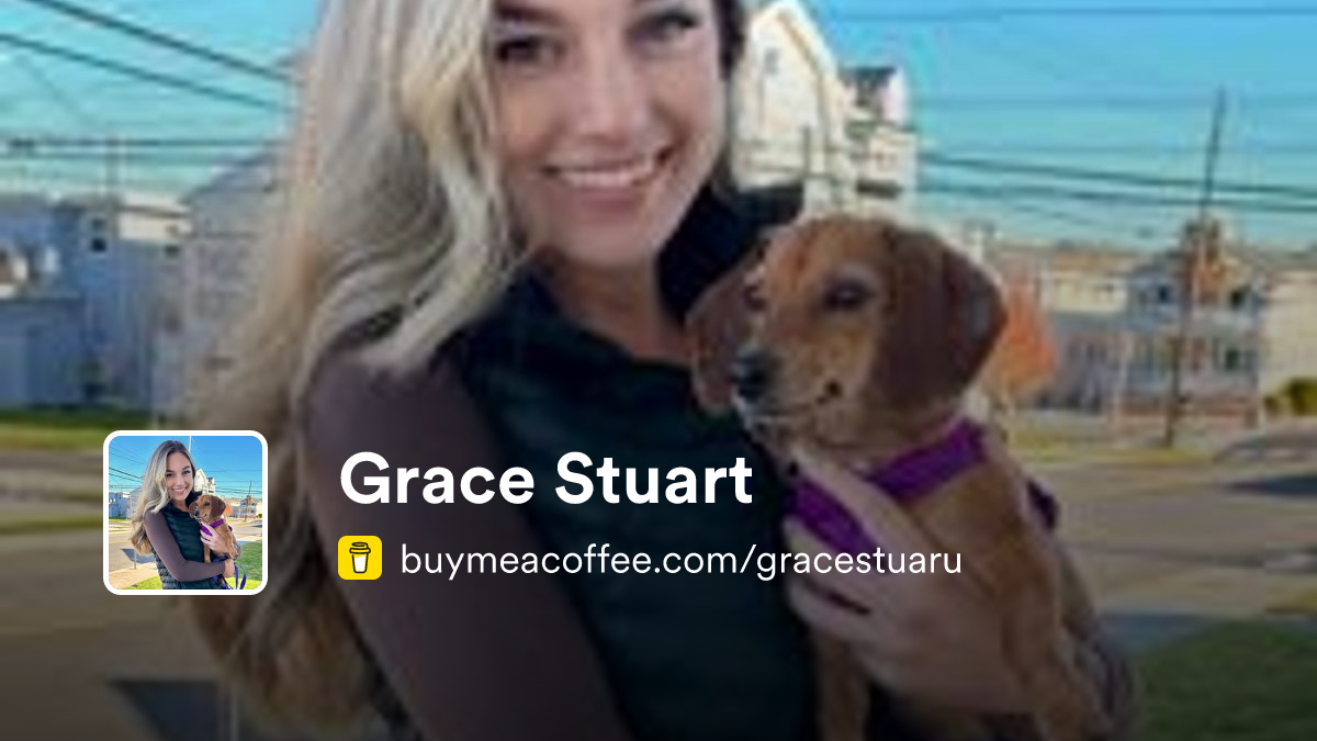 Grace Stuart - Buymeacoffee