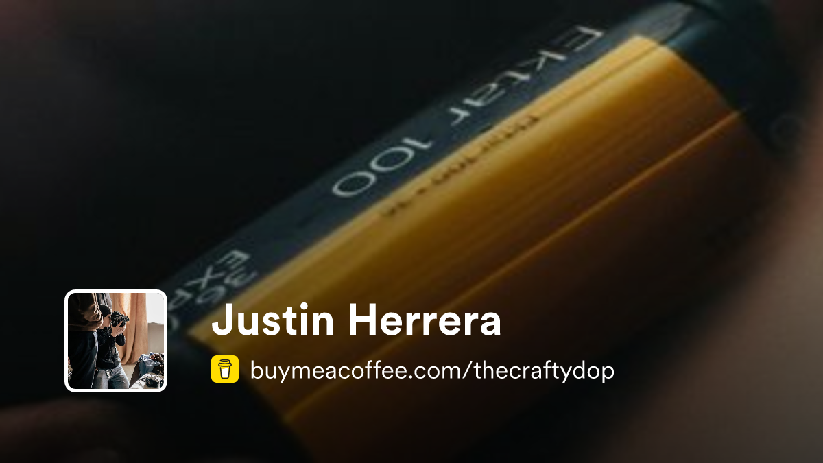 Justin Herrera - Buymeacoffee
