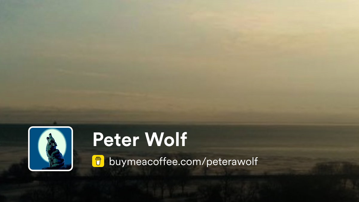 Peter Wolf - Buymeacoffee