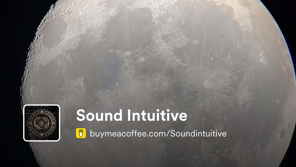 Sound Intuitive is Sound Healing, Therapy Music & Meditations - Buymeacoffee