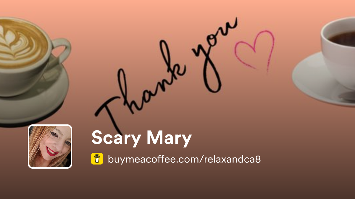 Scary Mary - Buymeacoffee