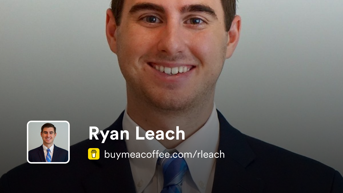 Ryan Leach - Buymeacoffee