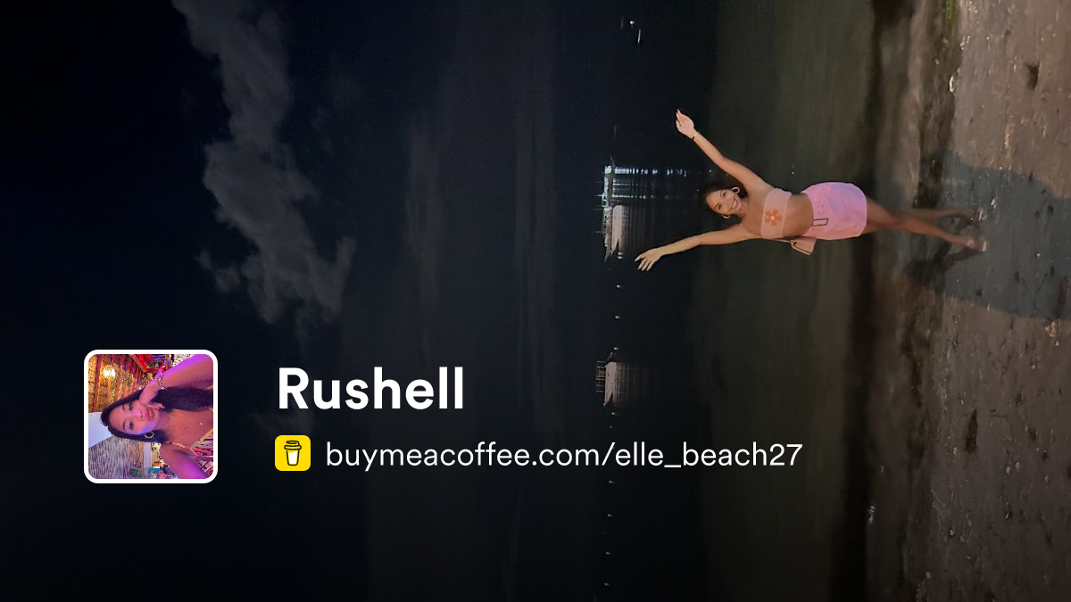 Rushell - Buymeacoffee