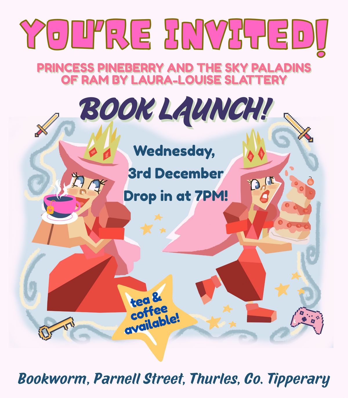 Princess Pineberry And The Sky Paladins Of RAM (BOOK LAUNCH!) — Laura ...