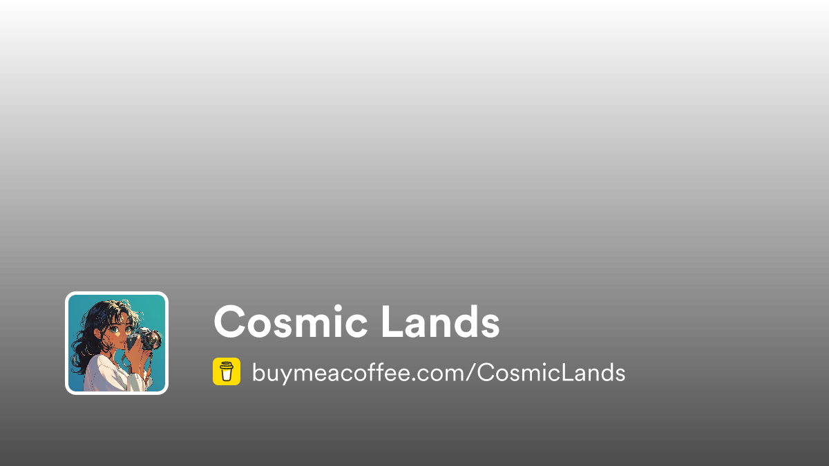 Cosmic Lands - Buymeacoffee