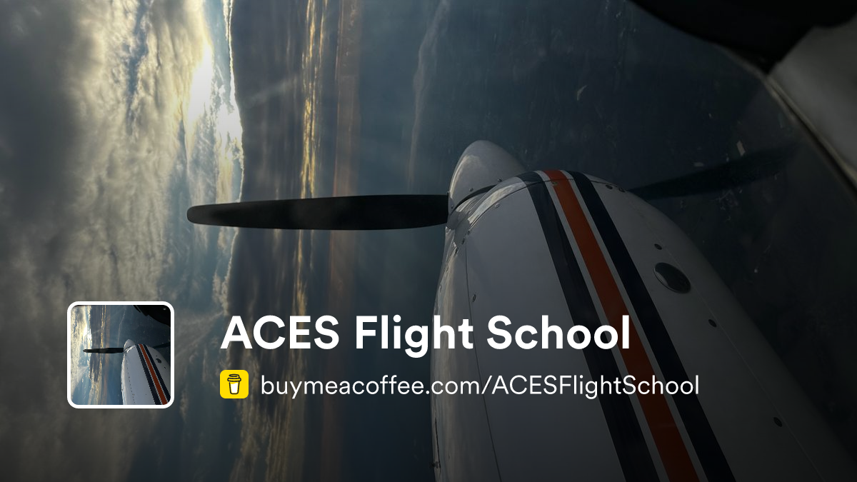 ACES Flight School - Buymeacoffee