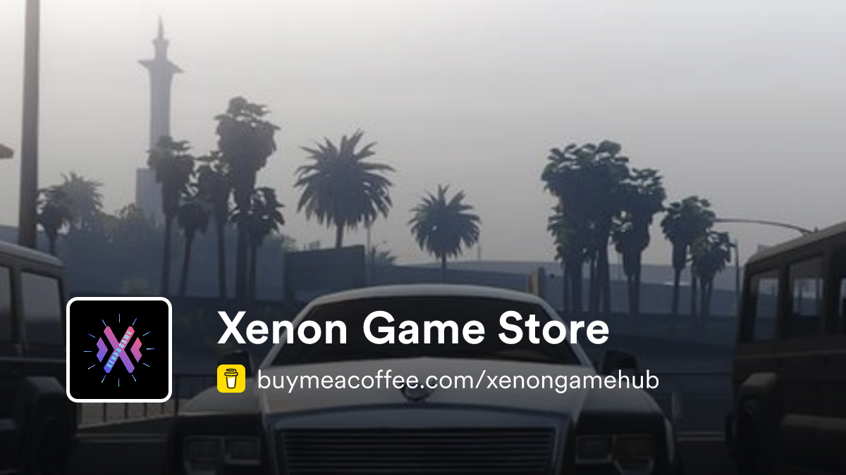Xenon Game Store - Buymeacoffee