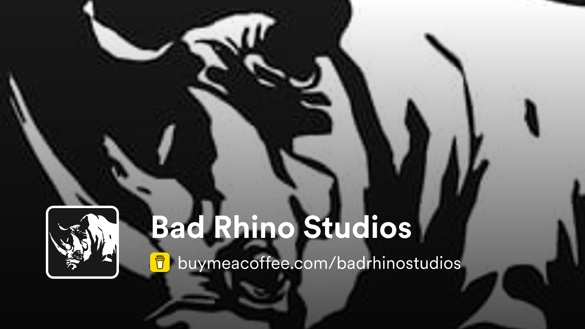 Bad Rhino Studios - Buymeacoffee