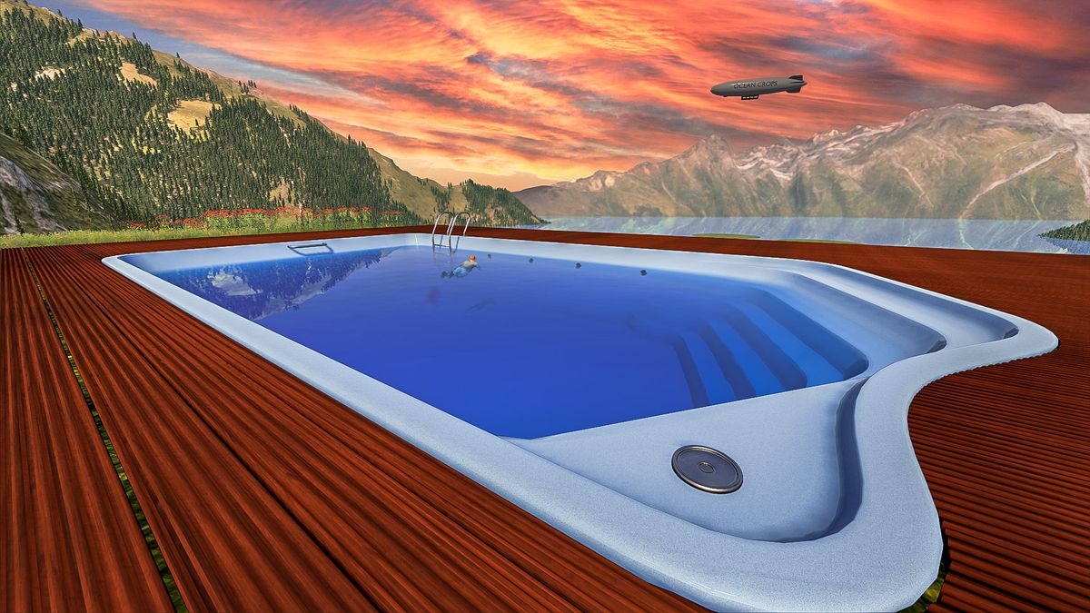 FS22 Pool Deck — MyGameSteam - Buymeacoffee