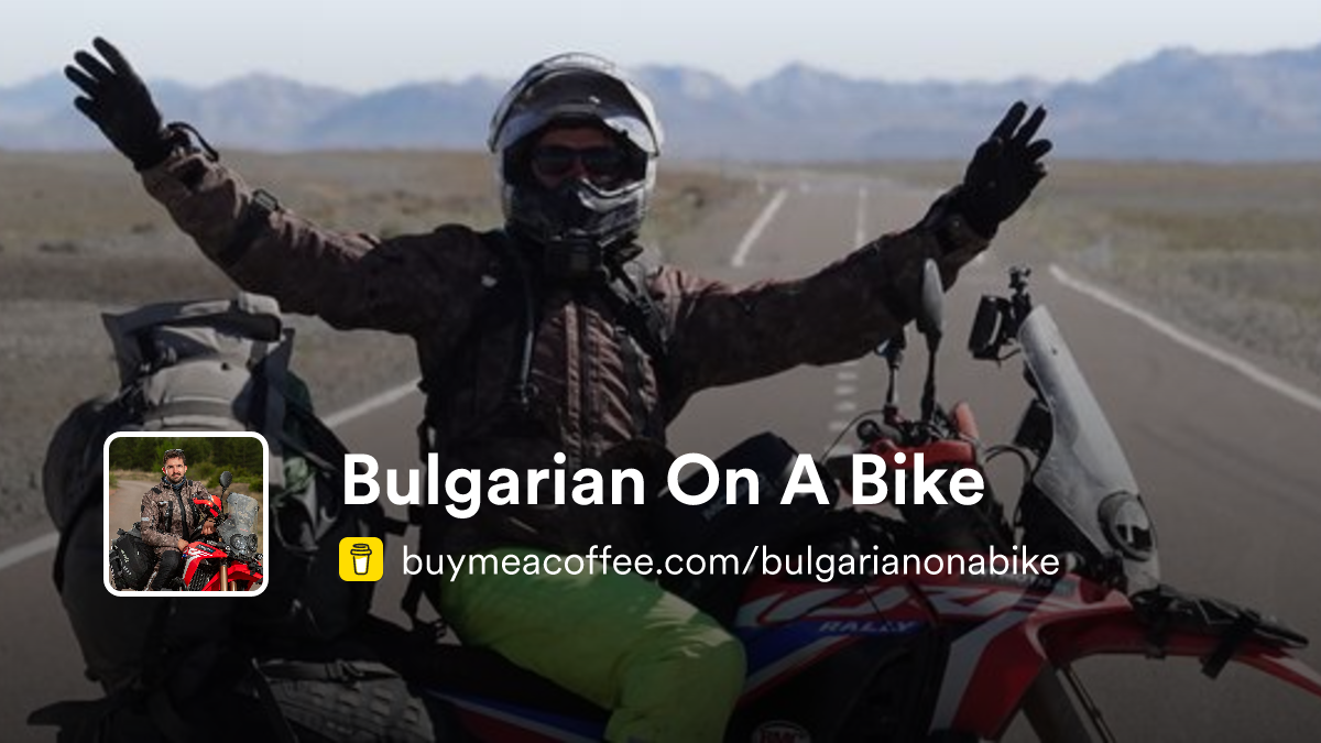 Bulgarian On A Bike - Buymeacoffee