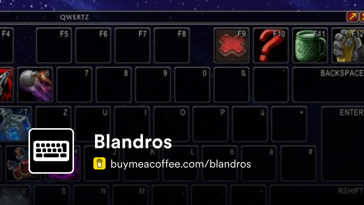 Blandros is I’m developing KeyUI, a WoW add-on for customizable ...
