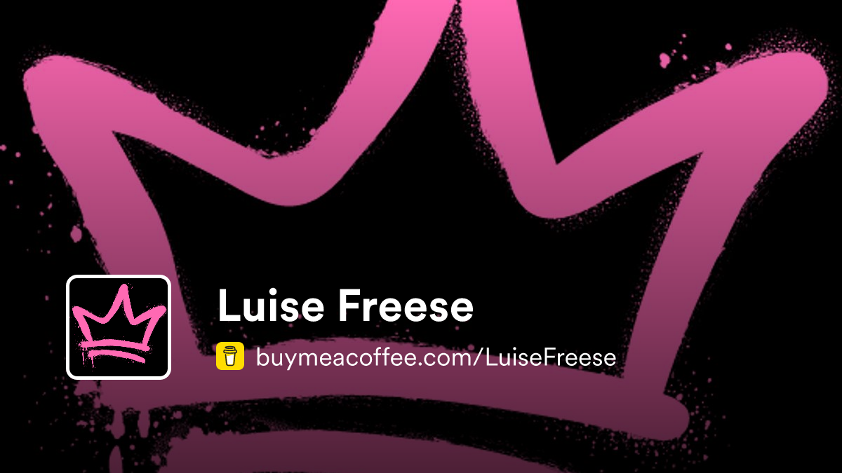 Luise Freese is sharing recipes for both code and kitchen - Buymeacoffee