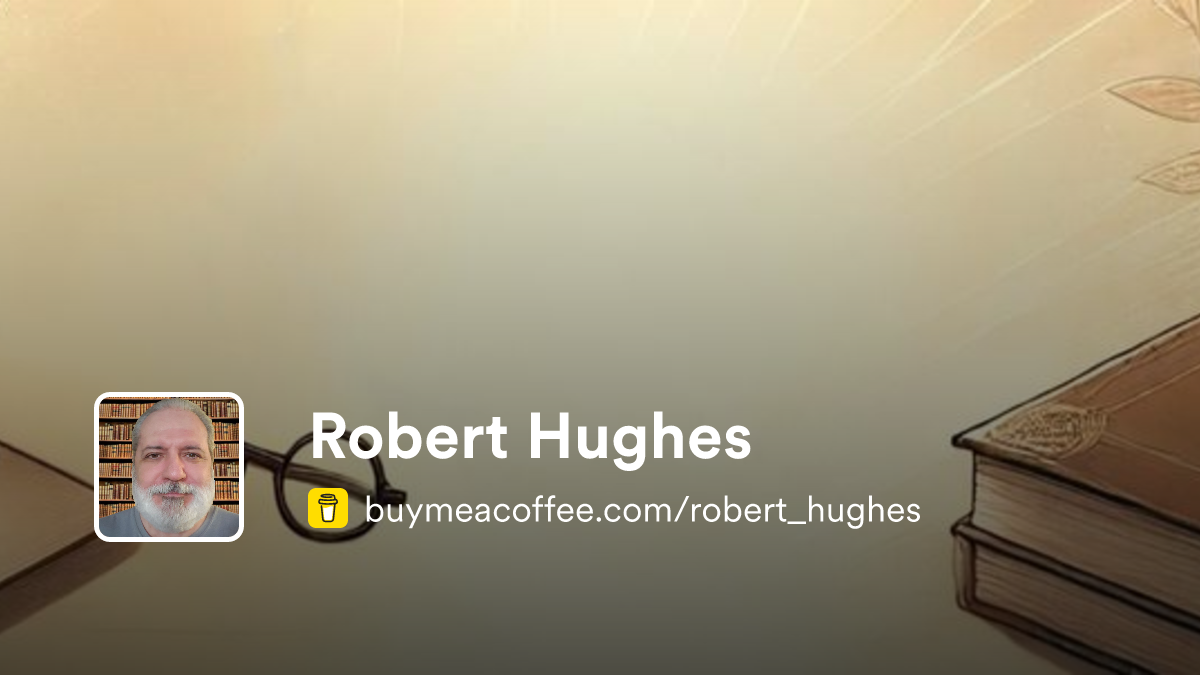 Robert Hughes is an aspiring fiction author, full-time 'junior' software developer - Buymeacoffee