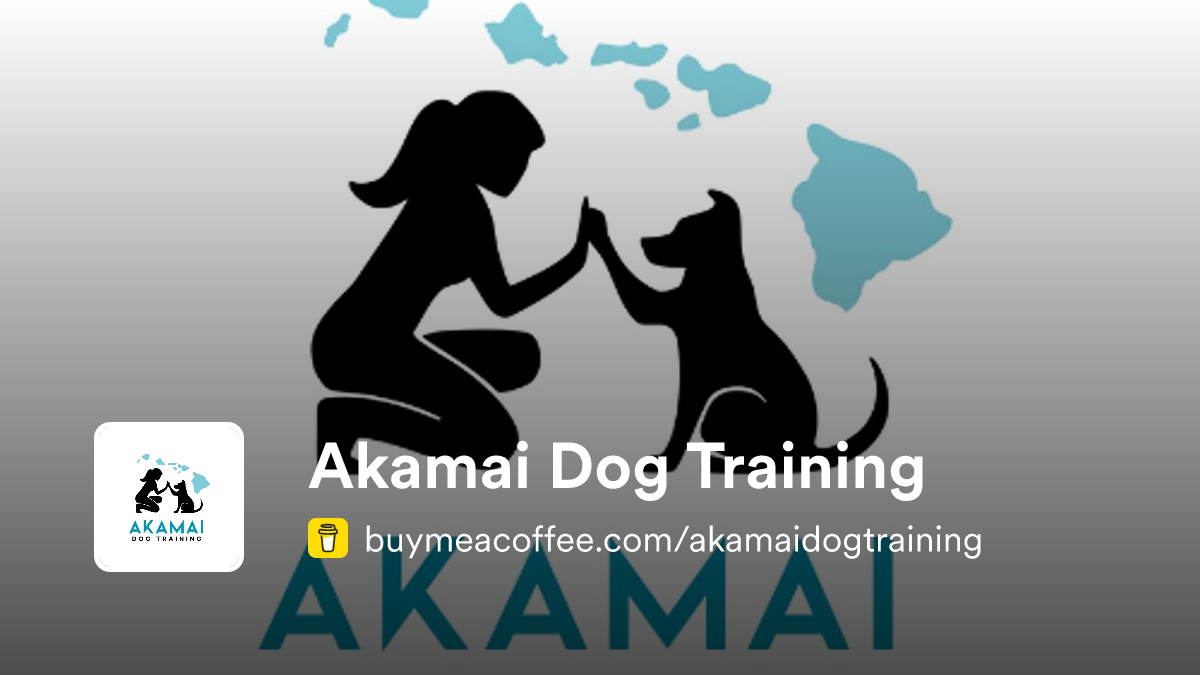Akamai Dog Training - Buymeacoffee