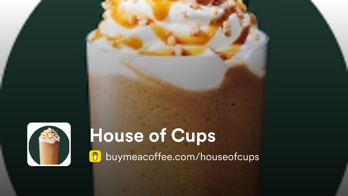 House of Cups - Buymeacoffee