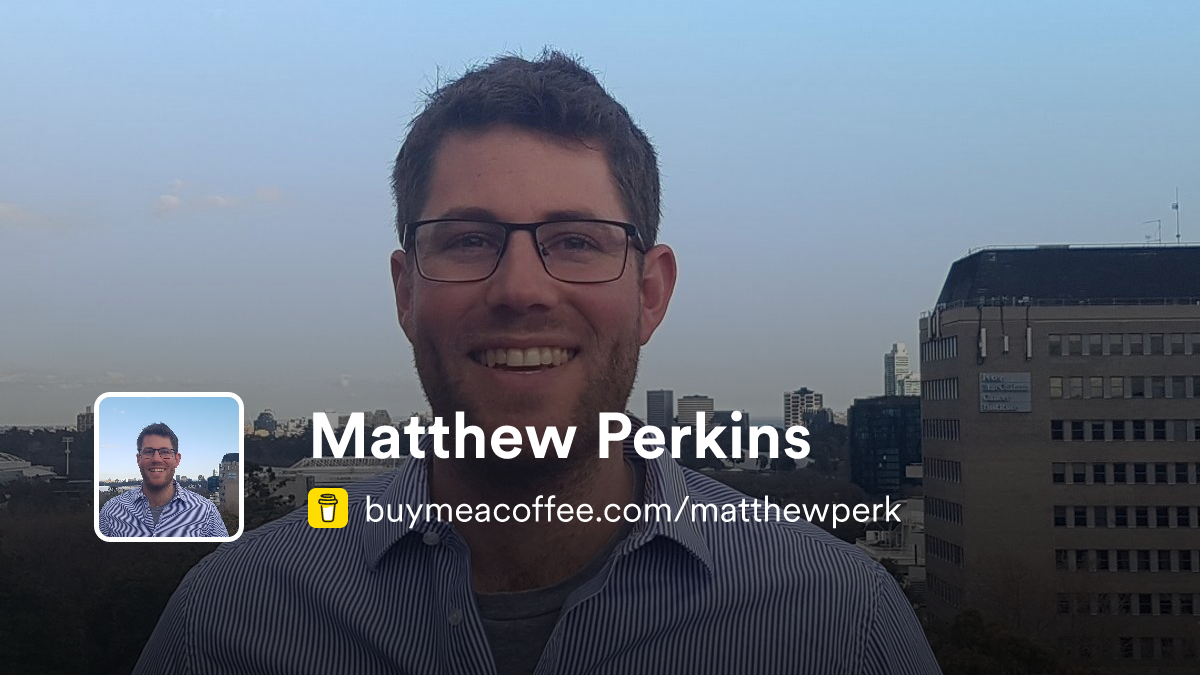 Matthew Perkins - Buymeacoffee